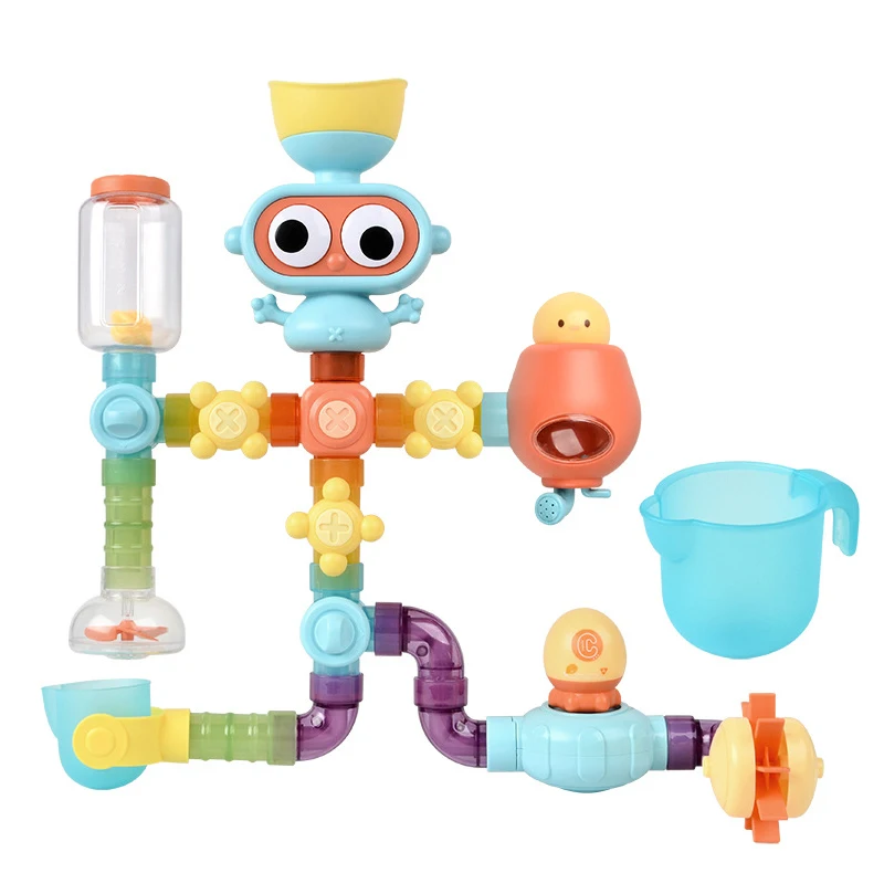 Supply Baby bath toys spray water water pipe toy water play equipment ...