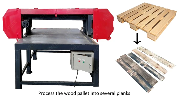 NEWEEK Industrial Wood Pallet Recycling Disassembling Equipment Wooden ...