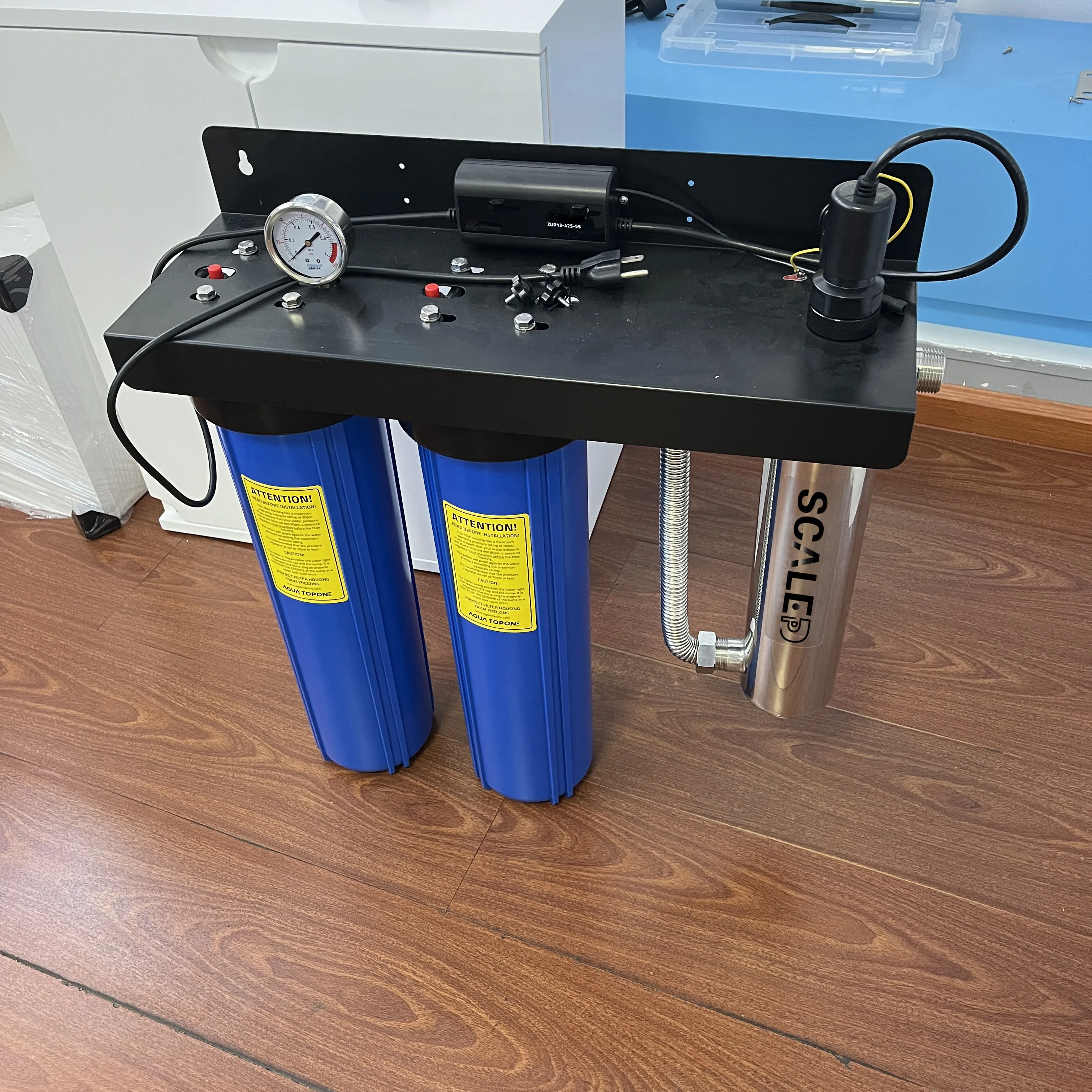 4.5 * 10" Blue Water Filter - Complete Whole House Solution