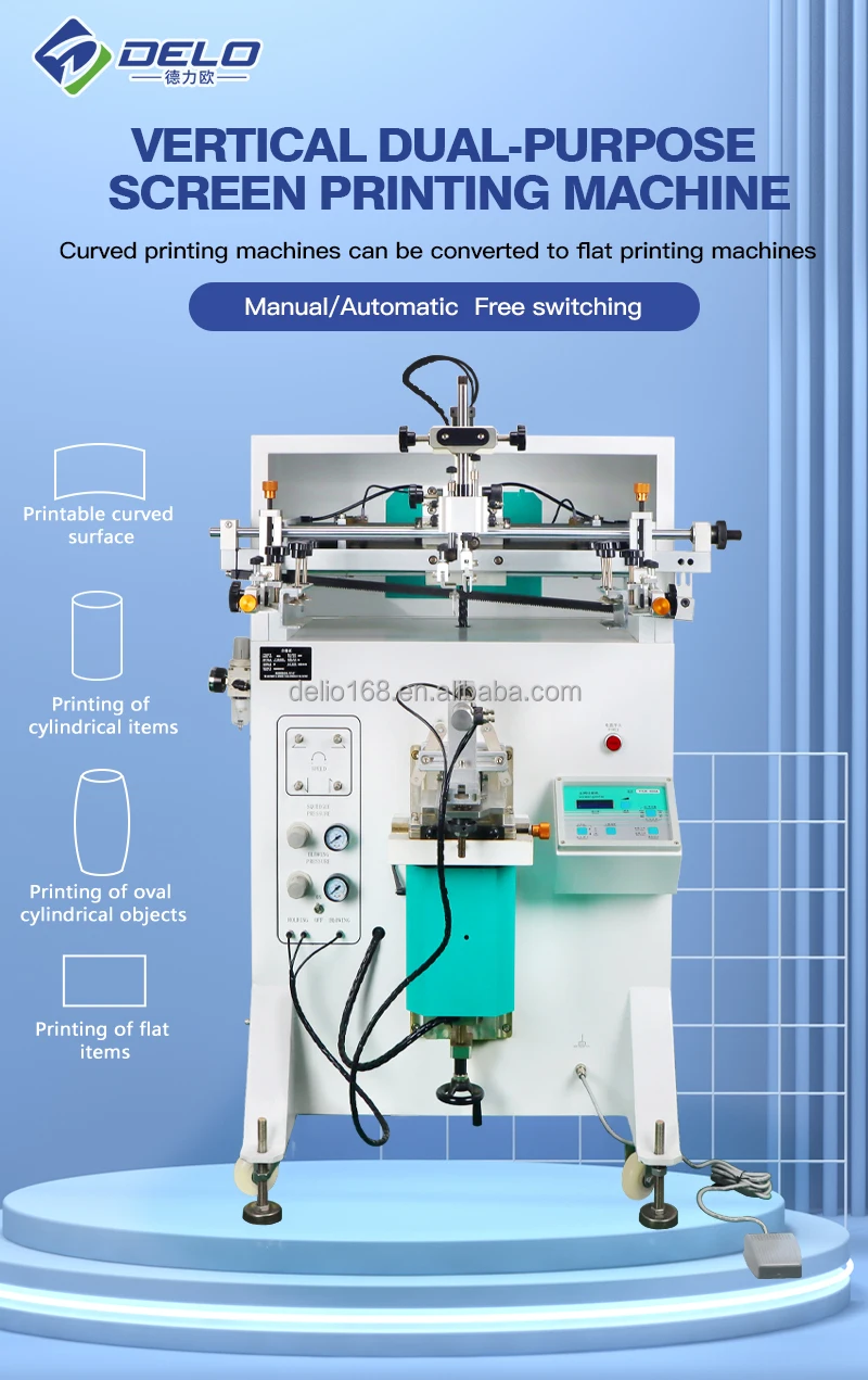 Cylindrical Silk Screen Printing Machine - 300A to 1200A