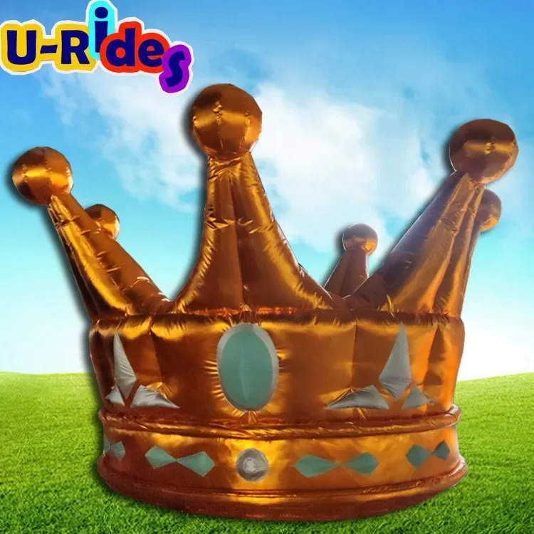 Wholesale Factory Custom 3 Meter Oxford Inflatable Golden Crown Giant ...