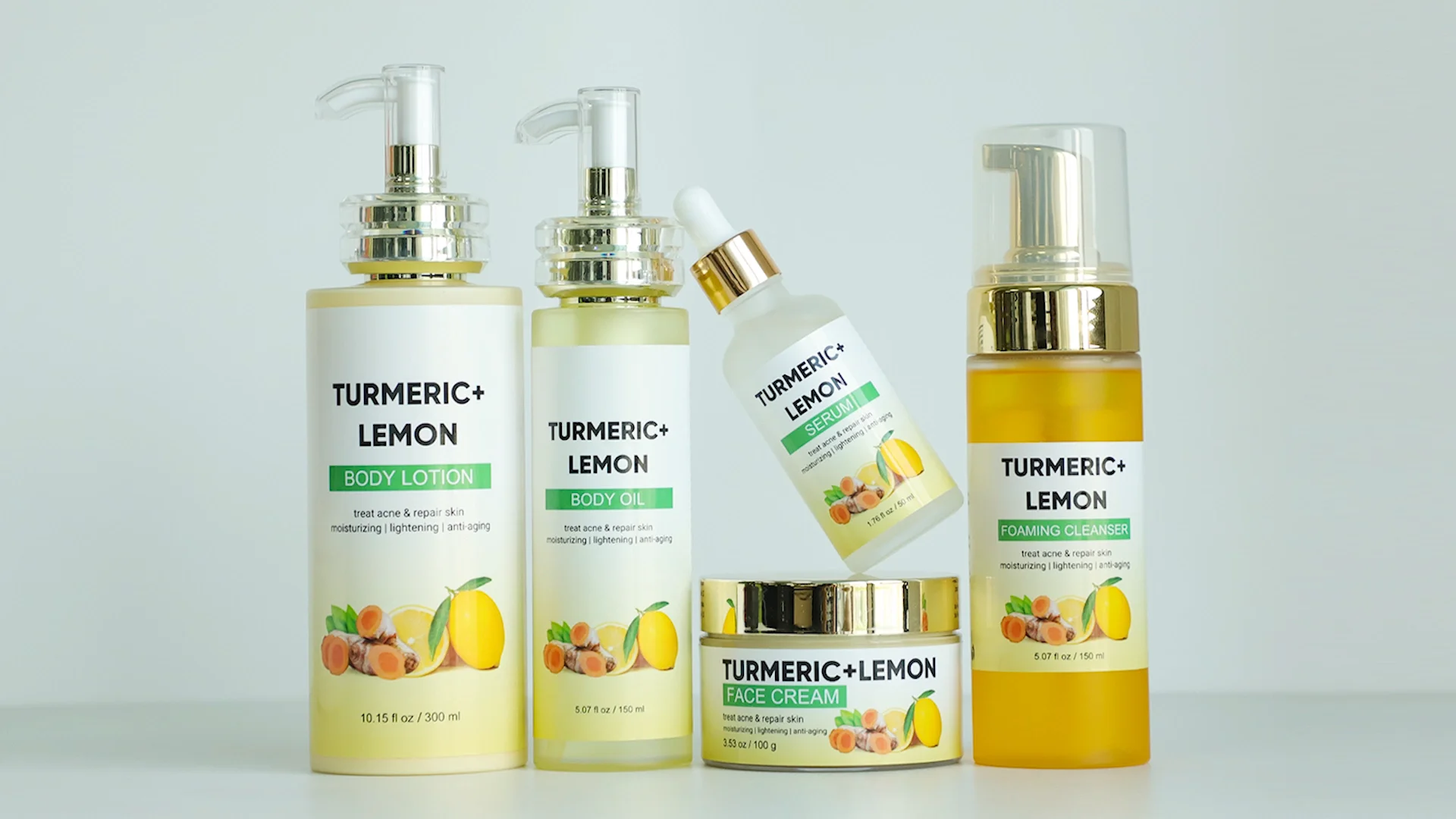 Acne Treatment Aloe Vera Turmeric Oil Face Cream Serum Turmeric ...