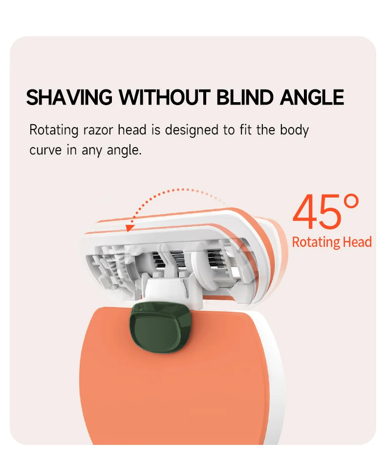 Domon Dolly Ladies Shaving Rasoir Femme Hair Removal Razor For Women ...