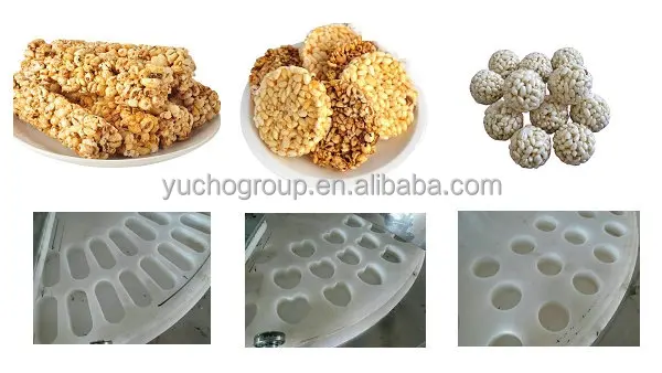 Automatic Puffed Rice Cake Popping Making Machine - High Productivity