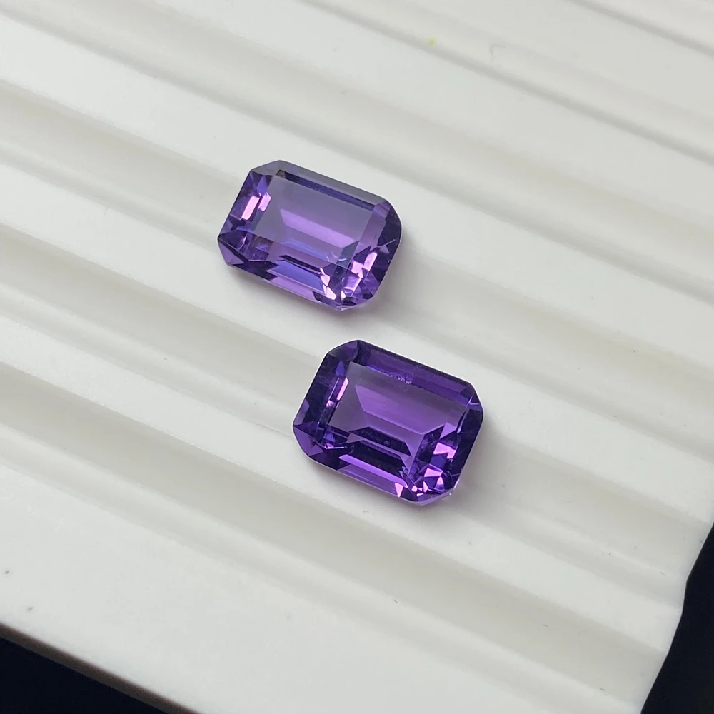 HQ GEMS Emerald Cut Ametrine - 100% Natural Brazil Gemstone