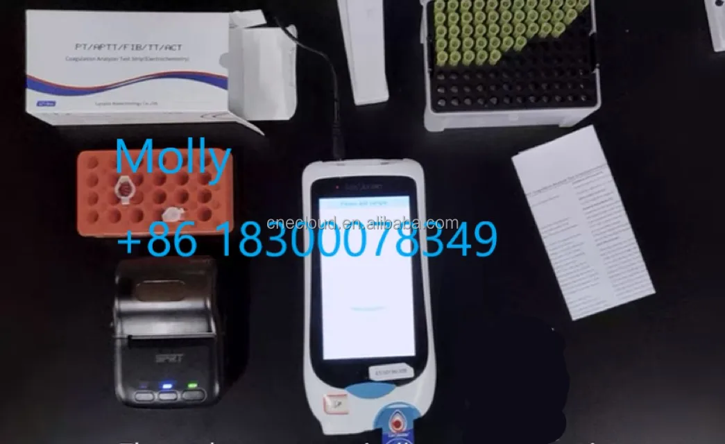 Laboratory Handheld Blood Coagulation Analyzer - PT INR