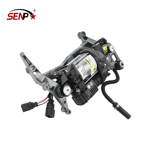 Air Suspension Compressor Pump W/ Bracket For Porsche Cayenne ...