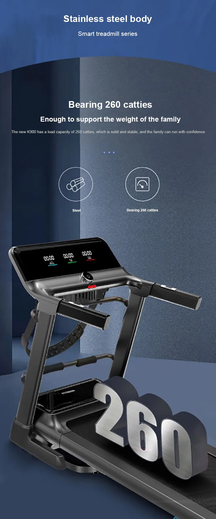 4.0HP Electric Treadmill - Unisex, Foldable, and Eco-friendly