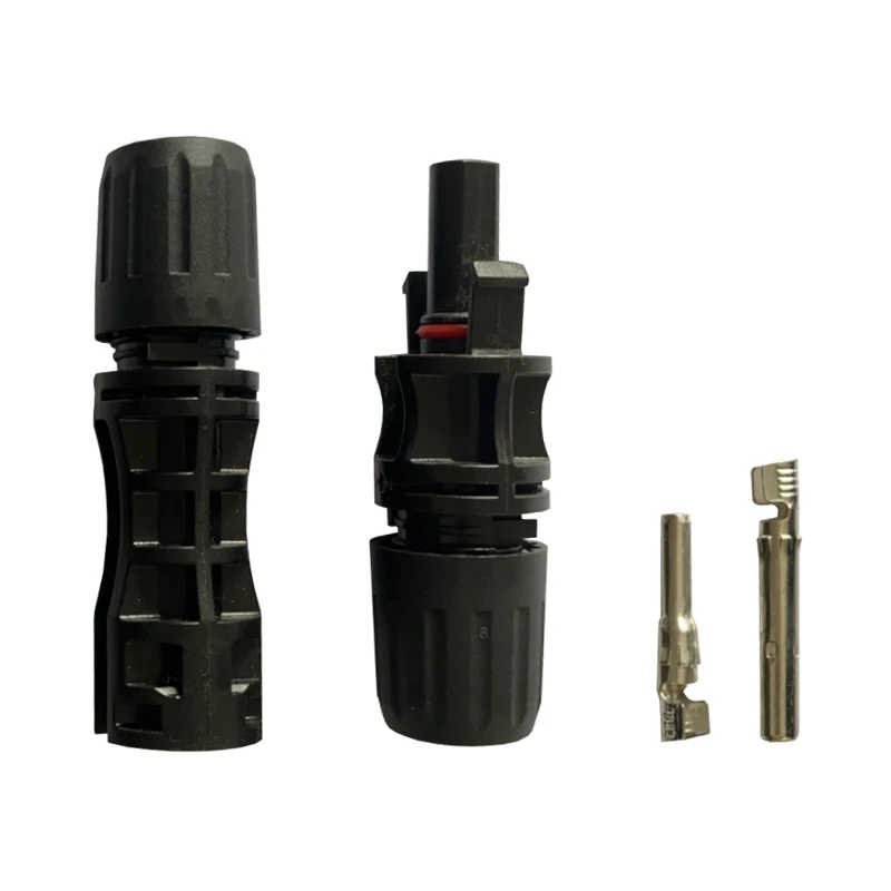 Male Female PV Connector Solar Panel Cable Connector 4mm2 IP67 Solar ...