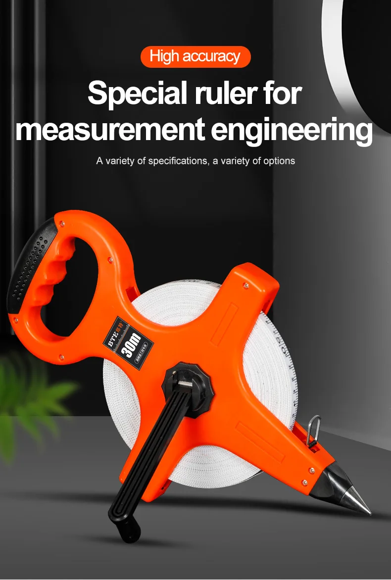BTE Multi-Use Hand Held Tool - Soft Tape Fiberglass Ruler
