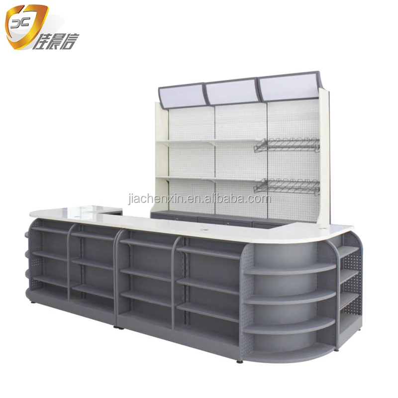 Iso Fashion E0 Grade Wood Checkout Counter Equipment Designs Cashier ...