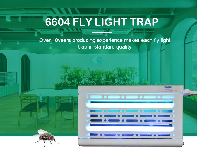 Eco-Friendly Rectangle Wall-Mounted Insect Light Trap & Glue Board