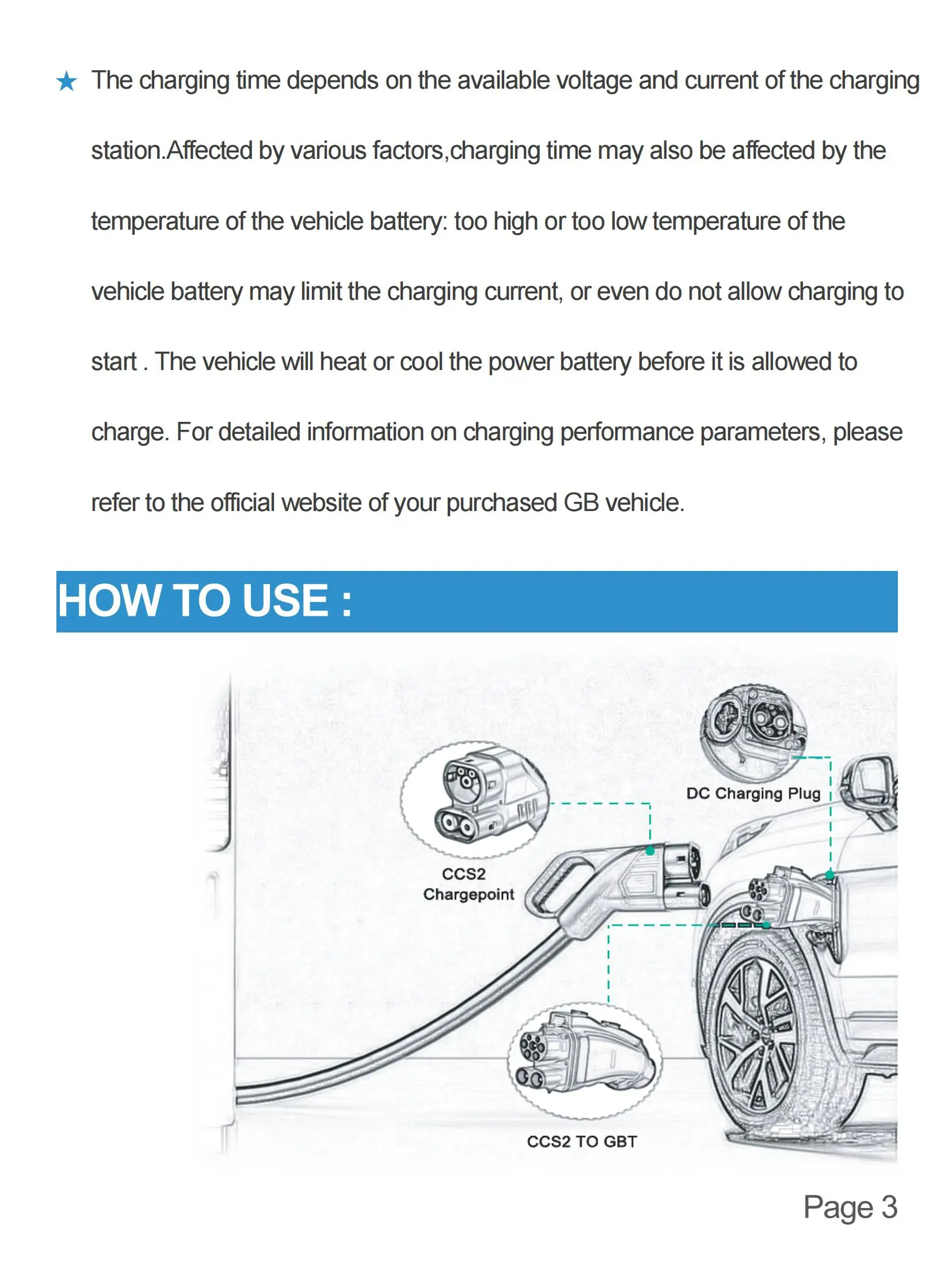 JNTIMUYA CCS2 to GBT Adapter - 200A DC Charging Solution