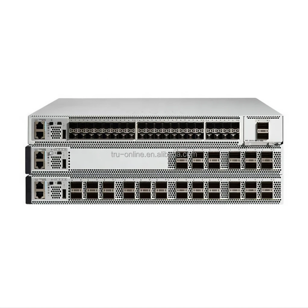 N9K-C93180YC-FX Nexus Cisco 9300 with 48p 1/10/25G, 6p 40/100G, MACsec Nexus Series Data Center ...