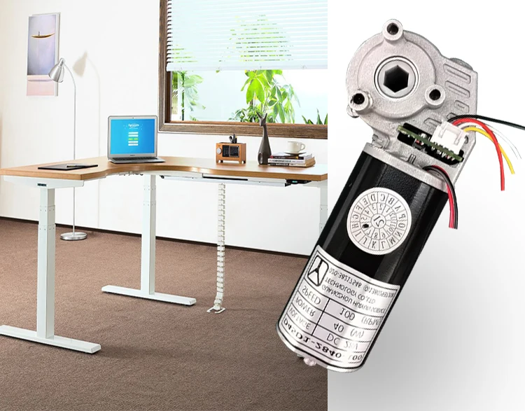 Motorized Height Adjustable Desk - 24V Desk Motor by WEWIN