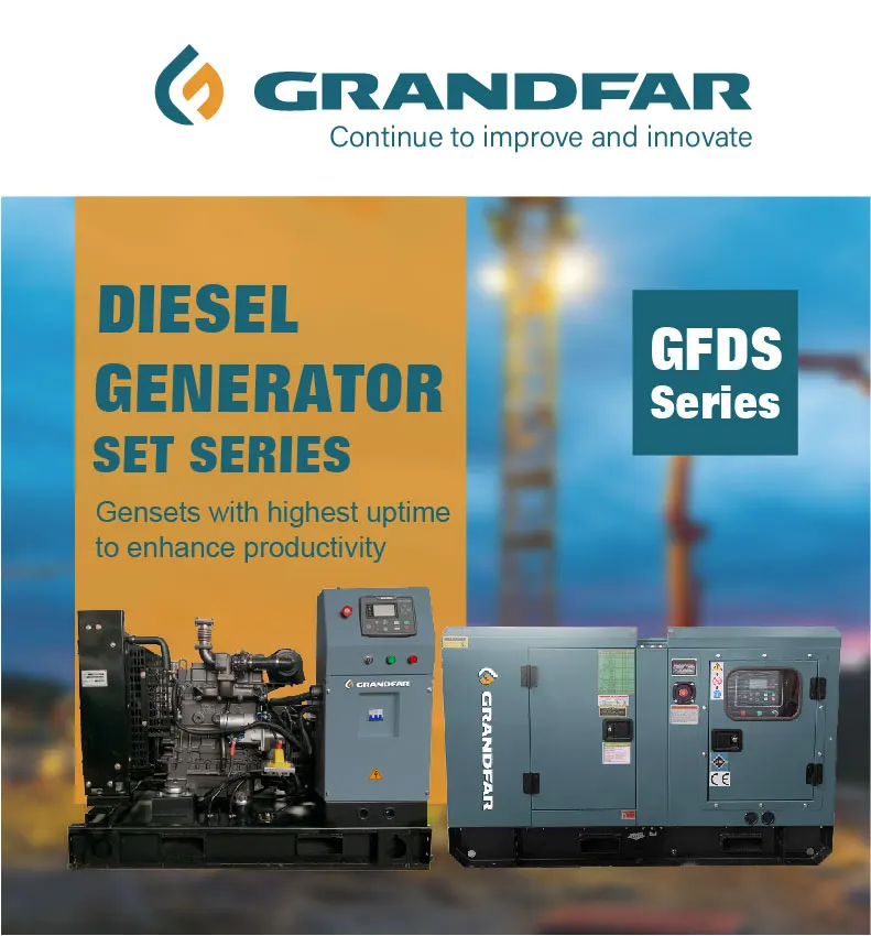 Grandfar Ac Three-phase 230v/400v 50hz 62.5kva 50kw Diesel Generator ...