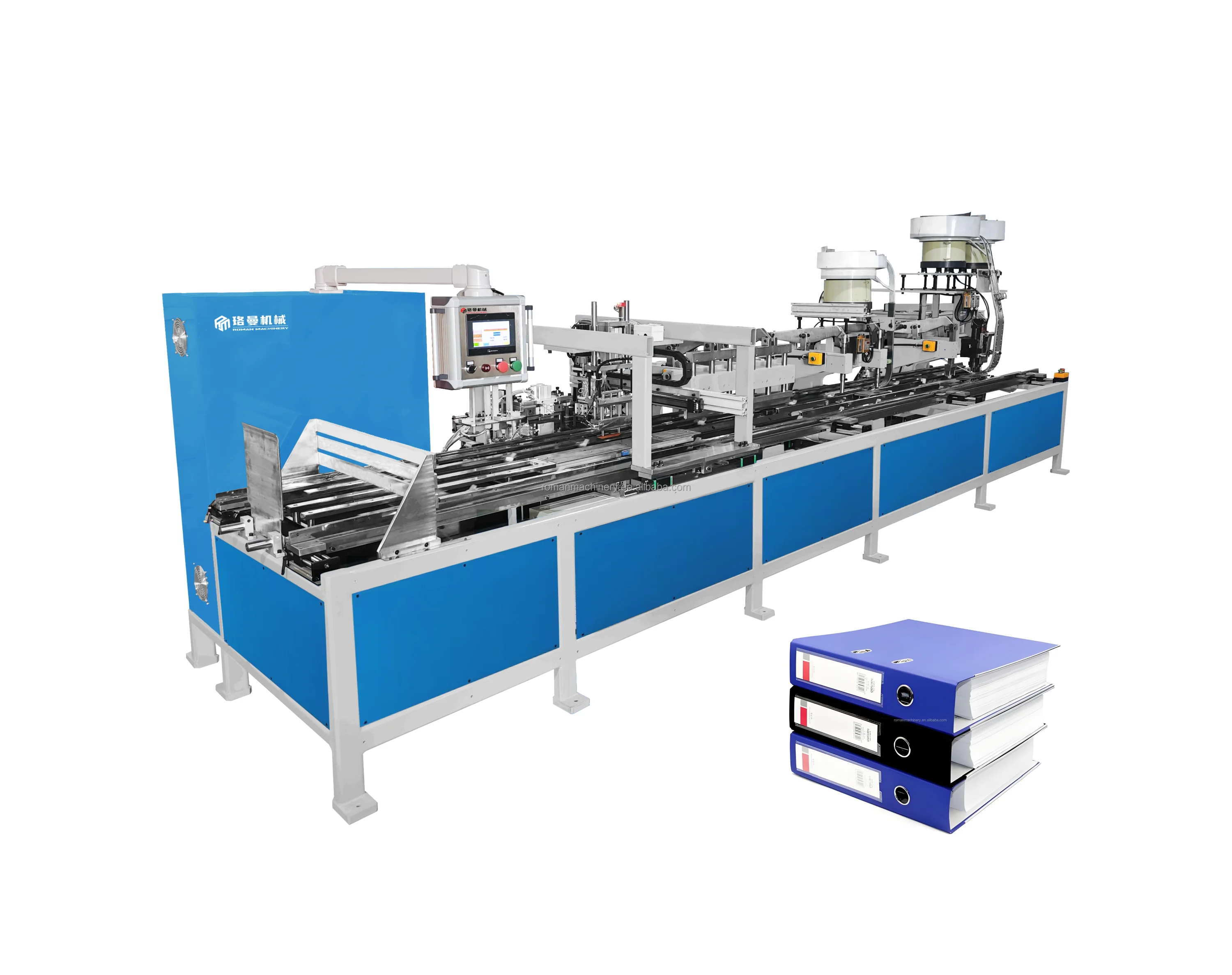 Full Automatic A4 Lever Arch File Making Machine - ROMAN