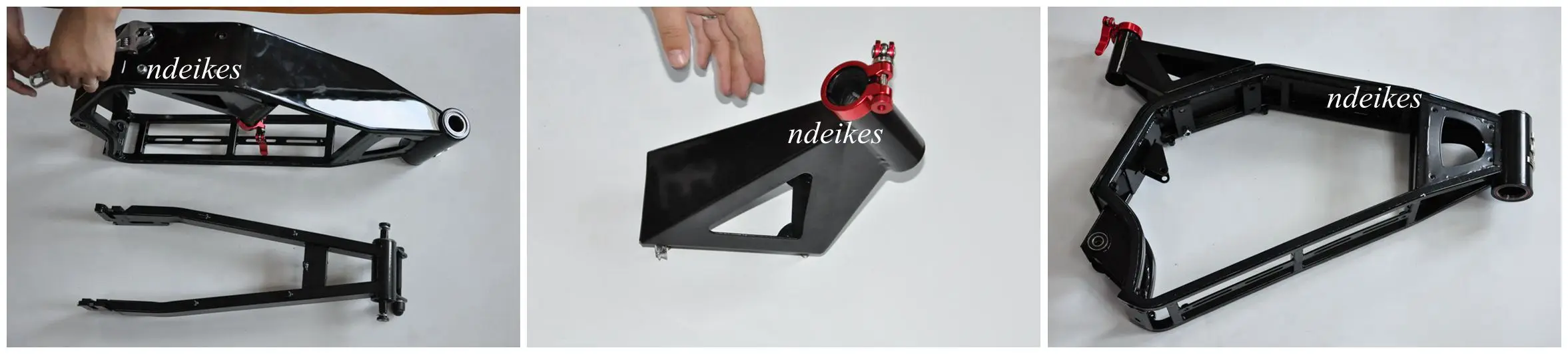 8000w Motorcycle Hub Motor Enduro Ebike Frame - 150mm/170mm Dropout