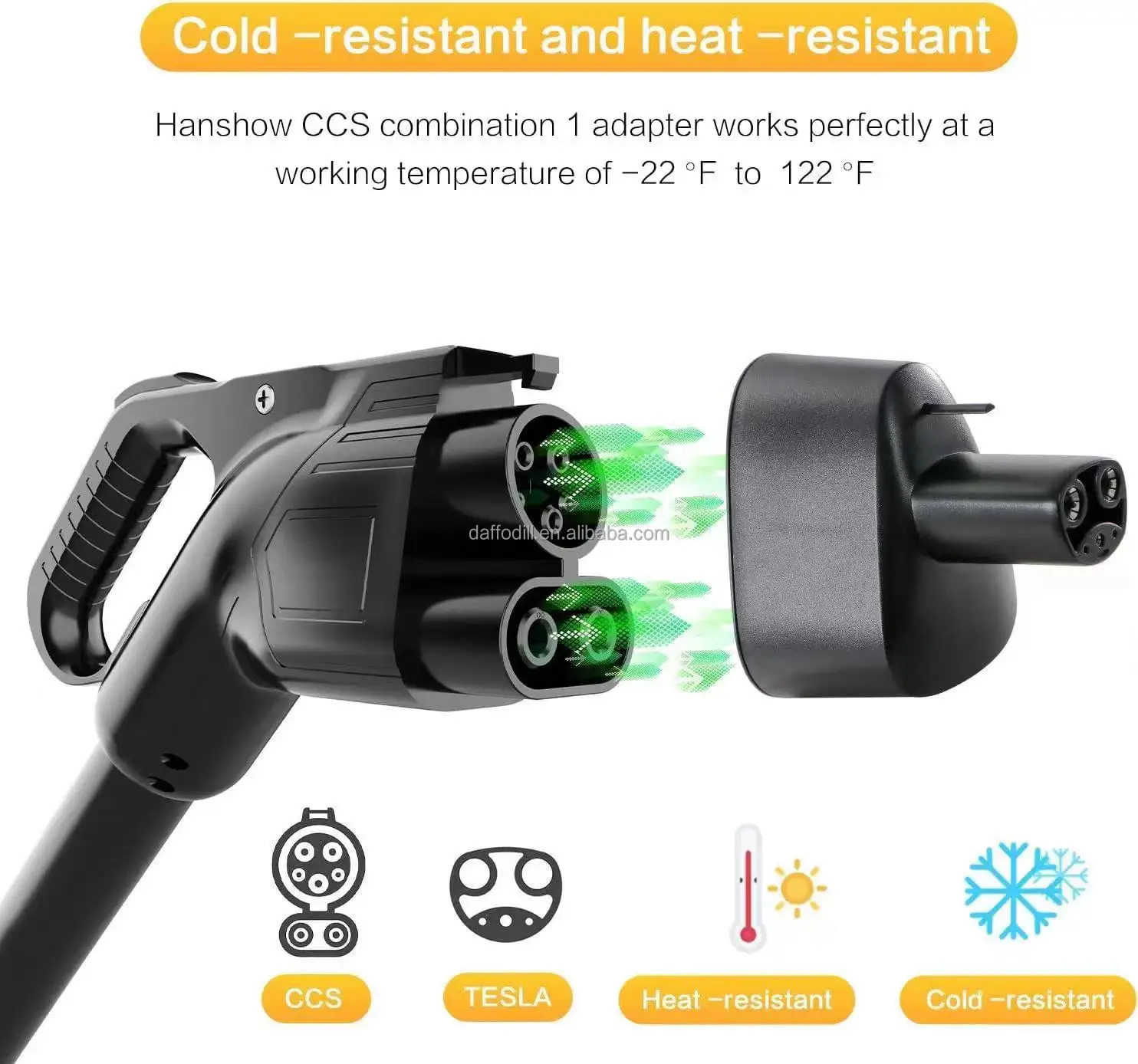 Ccs 1 To Tesla Adapter 250kw Dc Charger Model Y Adapter Ev Accessories ...