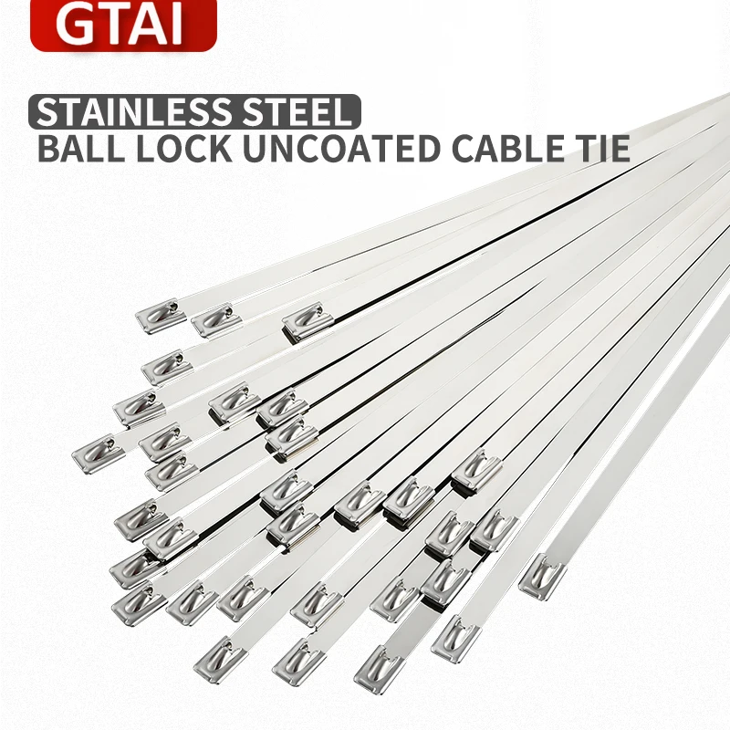 Stainless Steel Cable Tie---304 316 Ball Lock Uncoated Cable Tie 4.6mm ...