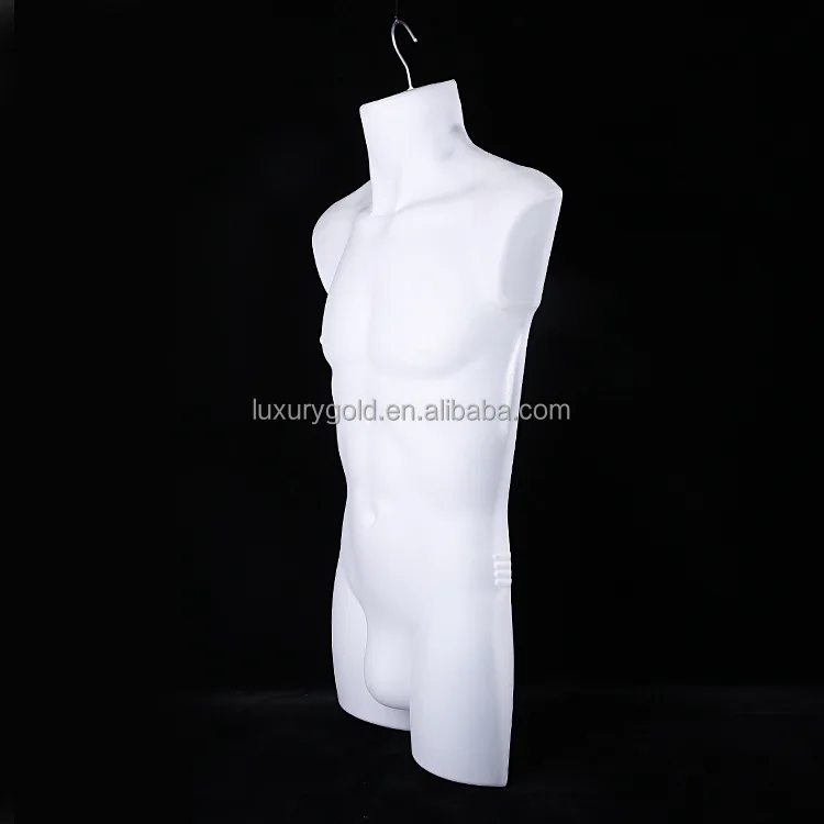 Wholesale Plastic Hanging Muscular Man Headless Half-body Male ...