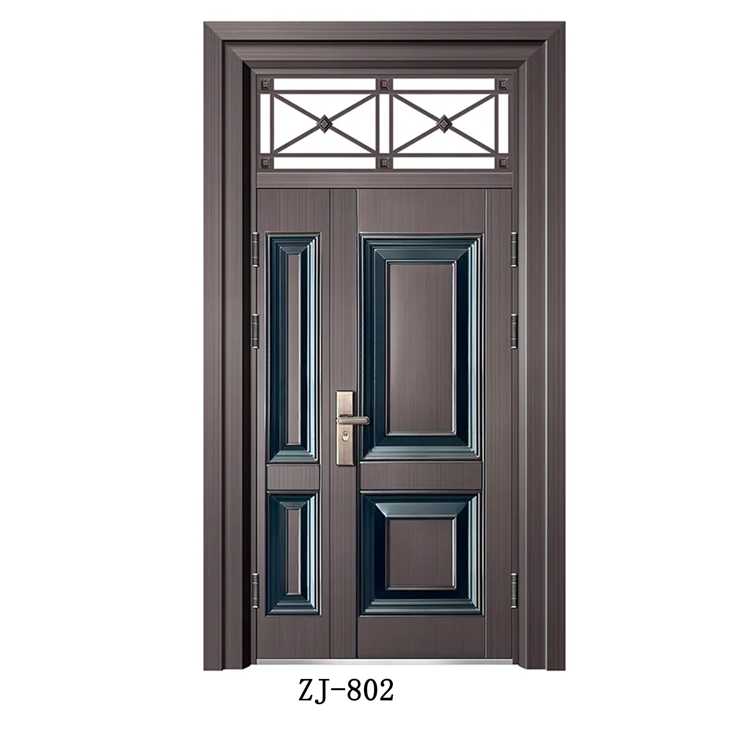 Modern Exterior Main Gate Door Designs Front Iron Entry Doors Entrance ...