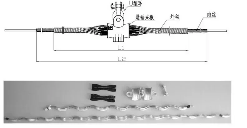 FTTH Aluminium Preformed Dead End Clamp - Runzhou Quality