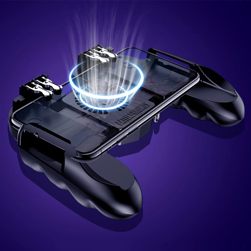 H9 Six Finger Game Controller - Cooling Fan & Joystick