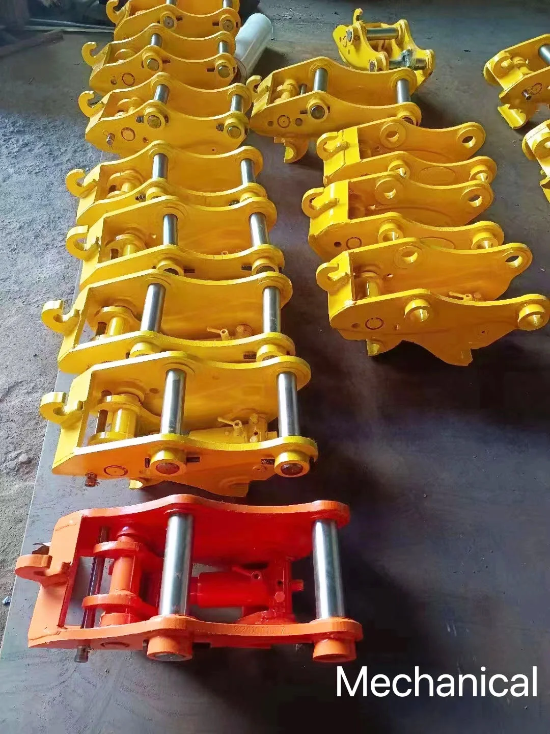 Mechanical Hydraulic Excavator Quick Hitch Couplers For Excavator - Buy Quick Hitch Excavator ...