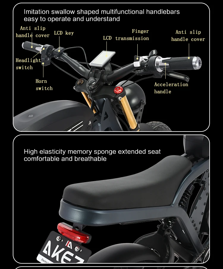 2023 Fatbike V20 Electric Fat E Bike Aluminum Upgrade Ebike 250w 750w ...