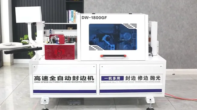 5 Functions Automatic Mini Edging Machine For Woodworking Portable Edge ...