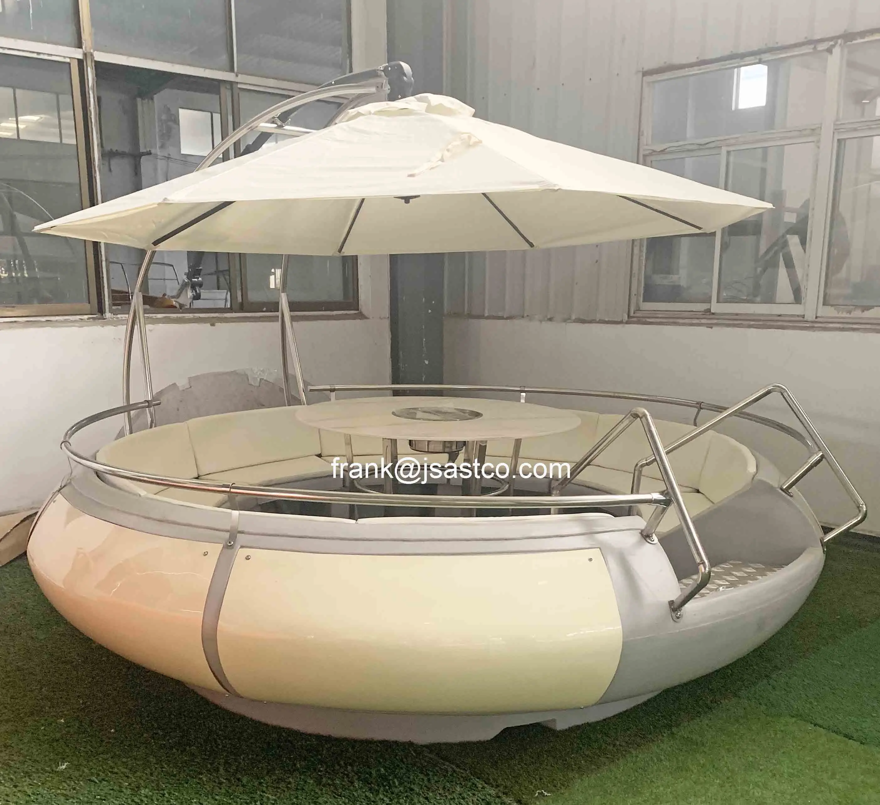 320cm Diameter Plastic Electric Bbq Water Donuts Boat Bbq Other Boat ...