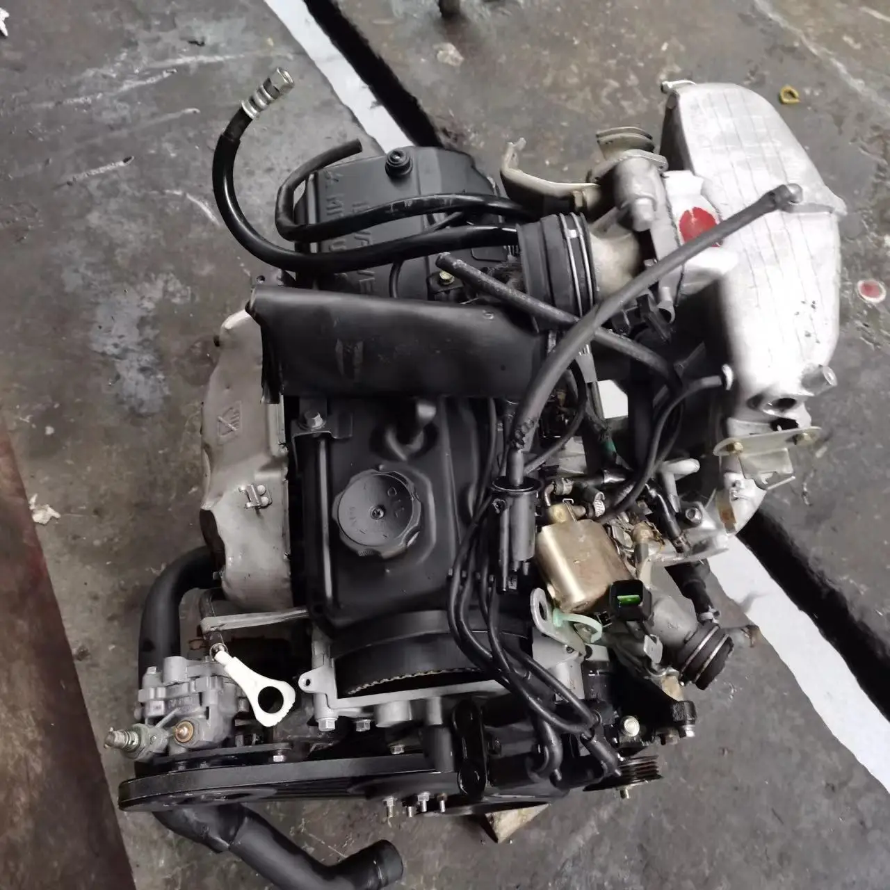 Original Complete Gasoline Engine 4g64 Engine With Gearbox For ...