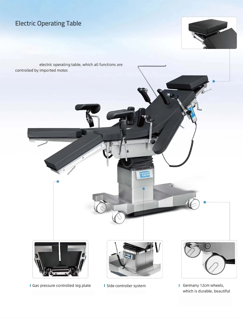 Electric Operation Table Examination Beds Orthopedic Operating Tables ...