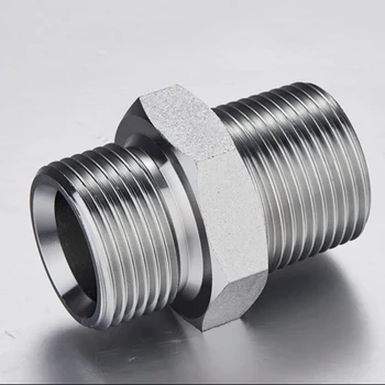 Hydraulic Hose Fitting - Elbow Bspp Male 60 Seat/bspt Male - Parker ...