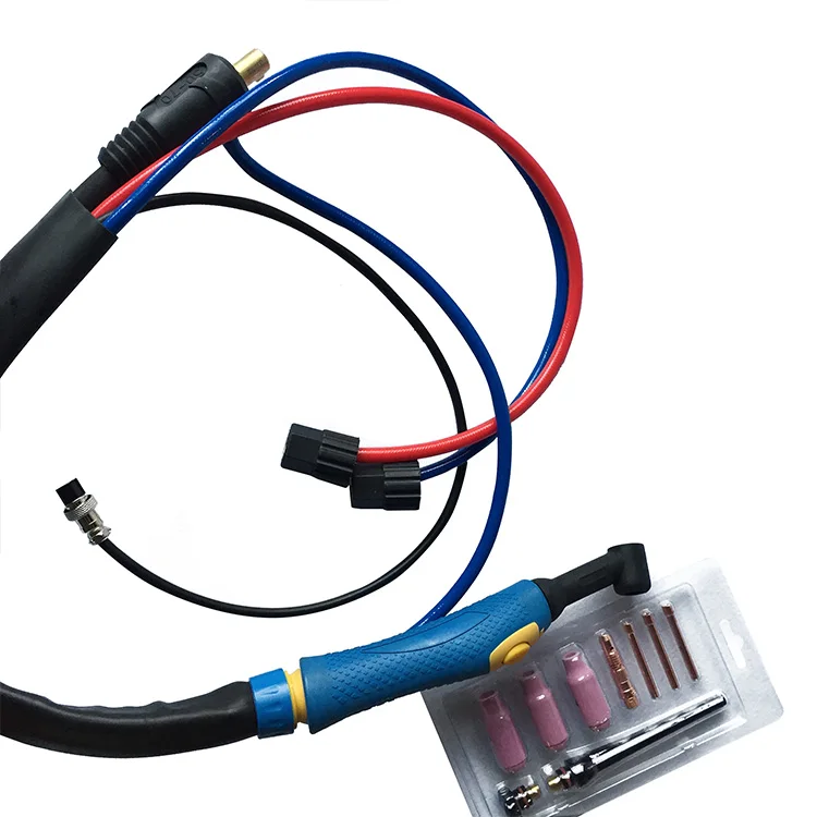 WP-18 Water Cooled TIG Welding Torch with Leather Cover