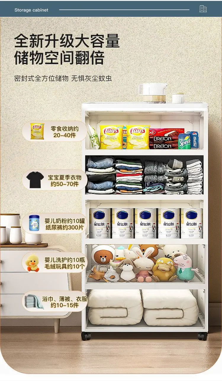 Multi Story Storage Cabinet,Flip Top Household Storage Cabinet Plastic ...