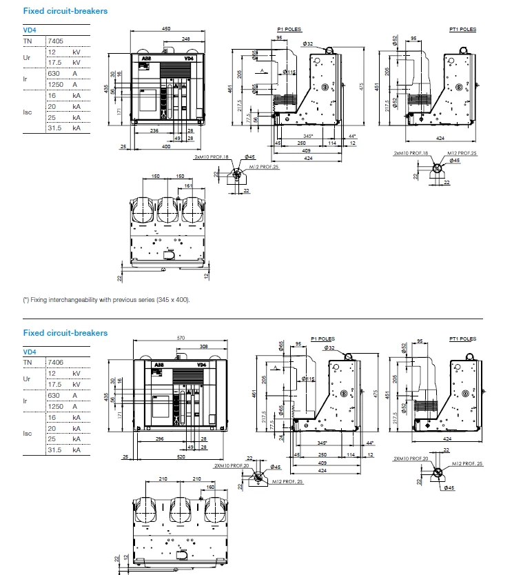VD4 Vacuum Circuit-Breakers - Reliable Medium Voltage Solutions