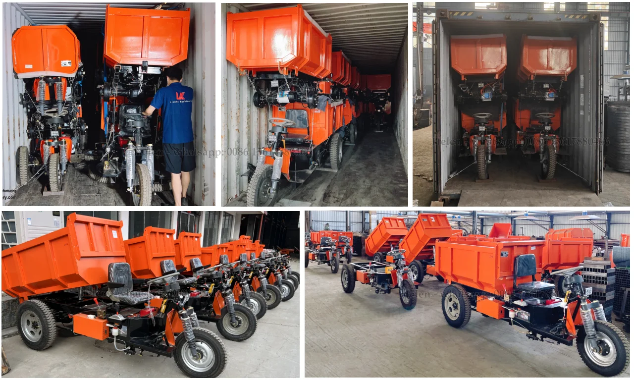Underground Mining Electric Mini Track Dumper Lk200e Tricycle For Sale ...