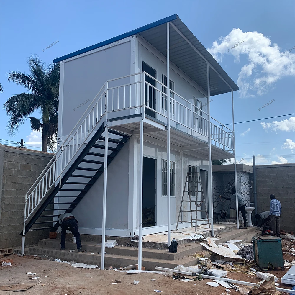 Luxury Modern Living Modular Prefabricated Glass Wooden Studio ...