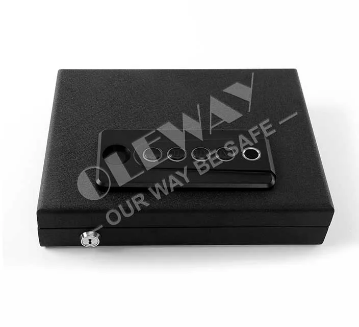 DOJ Certificated Biometric Quick Access Safe Portable Safe Handgun Safe ...