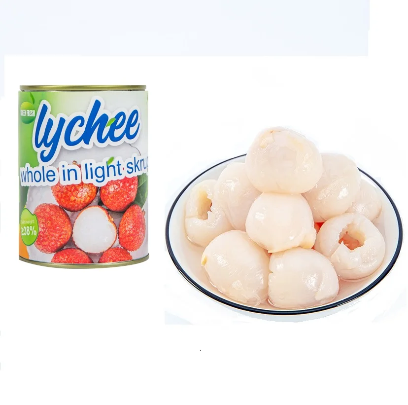 Fresh Fruit Canned Lychee In Syrup From Chinese Company Fruit In Tin Taste Good For Cooking Or ...