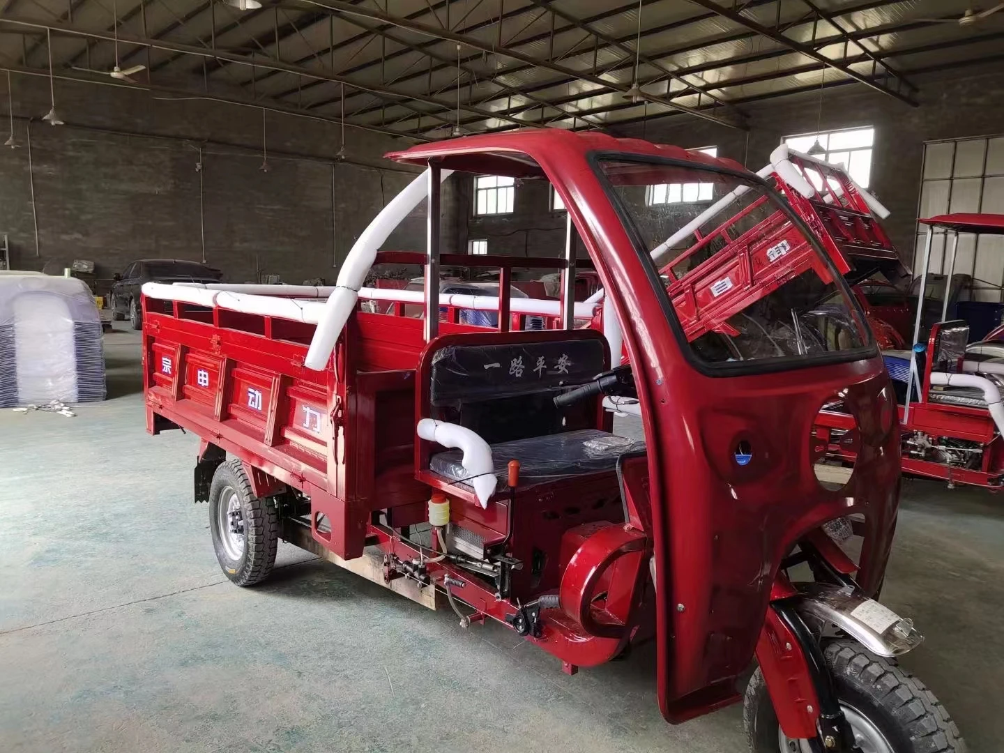 150cc Air-cooled Engine Motorized Tricycle With Dumper Efficient And ...