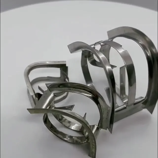 Metal Intalox Saddle Ring Imtp For Distillation Scrubbing Column ...