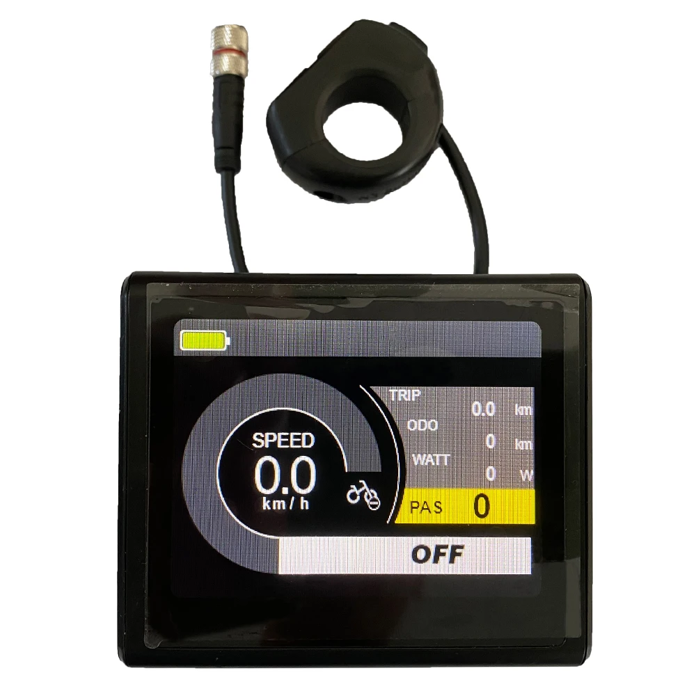 Lcd Electric Bike Display Electric Bicycle Control Panel E-bike Display ...