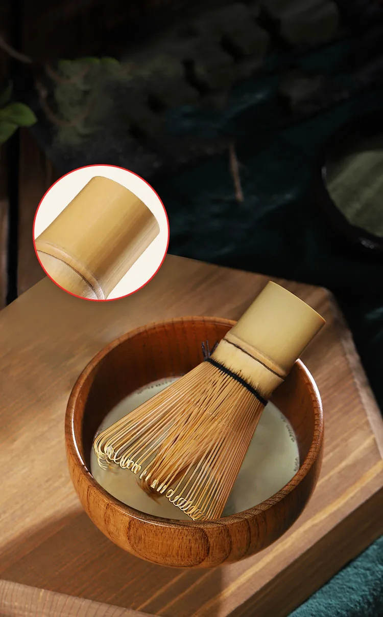 Japanese Ceremony Bamboo Matcha Practical Powder Whisk Coffee Green Tea ...