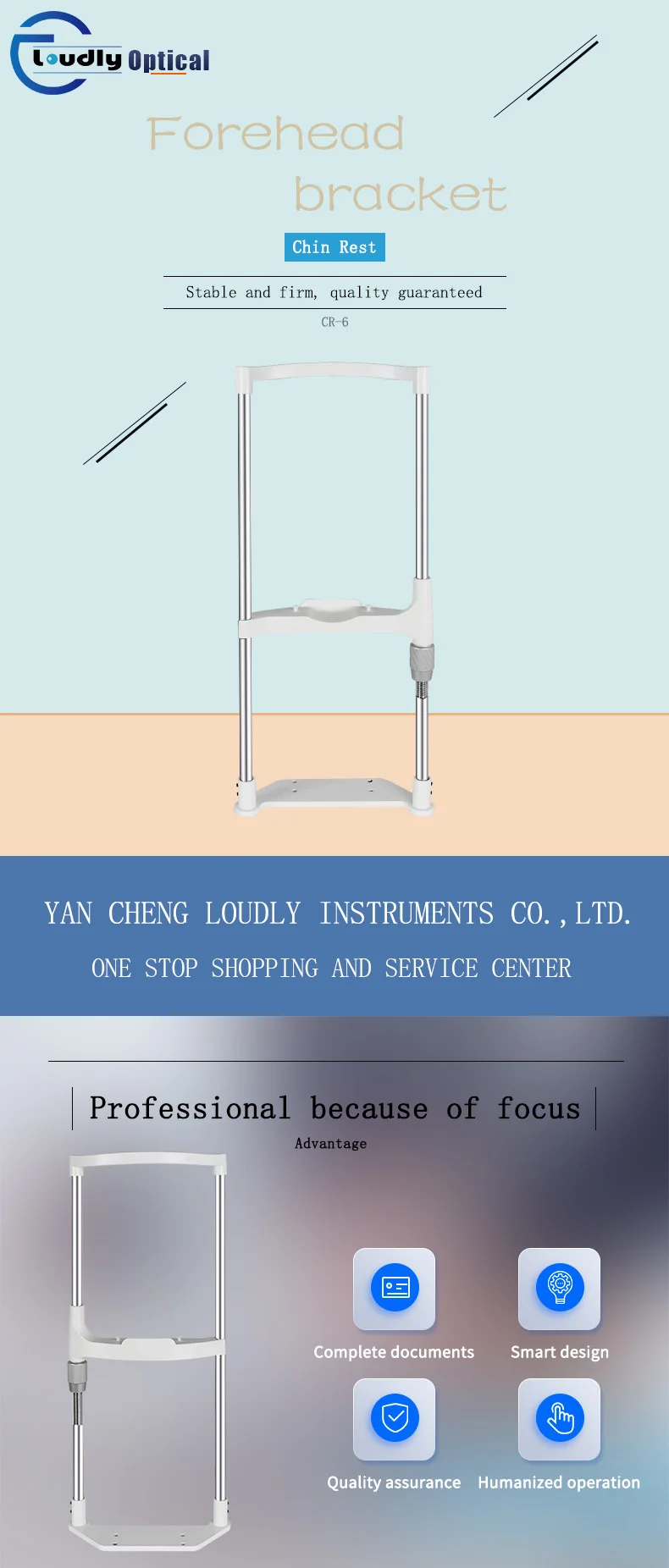 CR-6 Ophthalmic Instrument Set with Customized Support