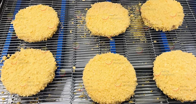 Sus304 Electric Automatic Continuous Breaded Shrimp Battering Breading ...