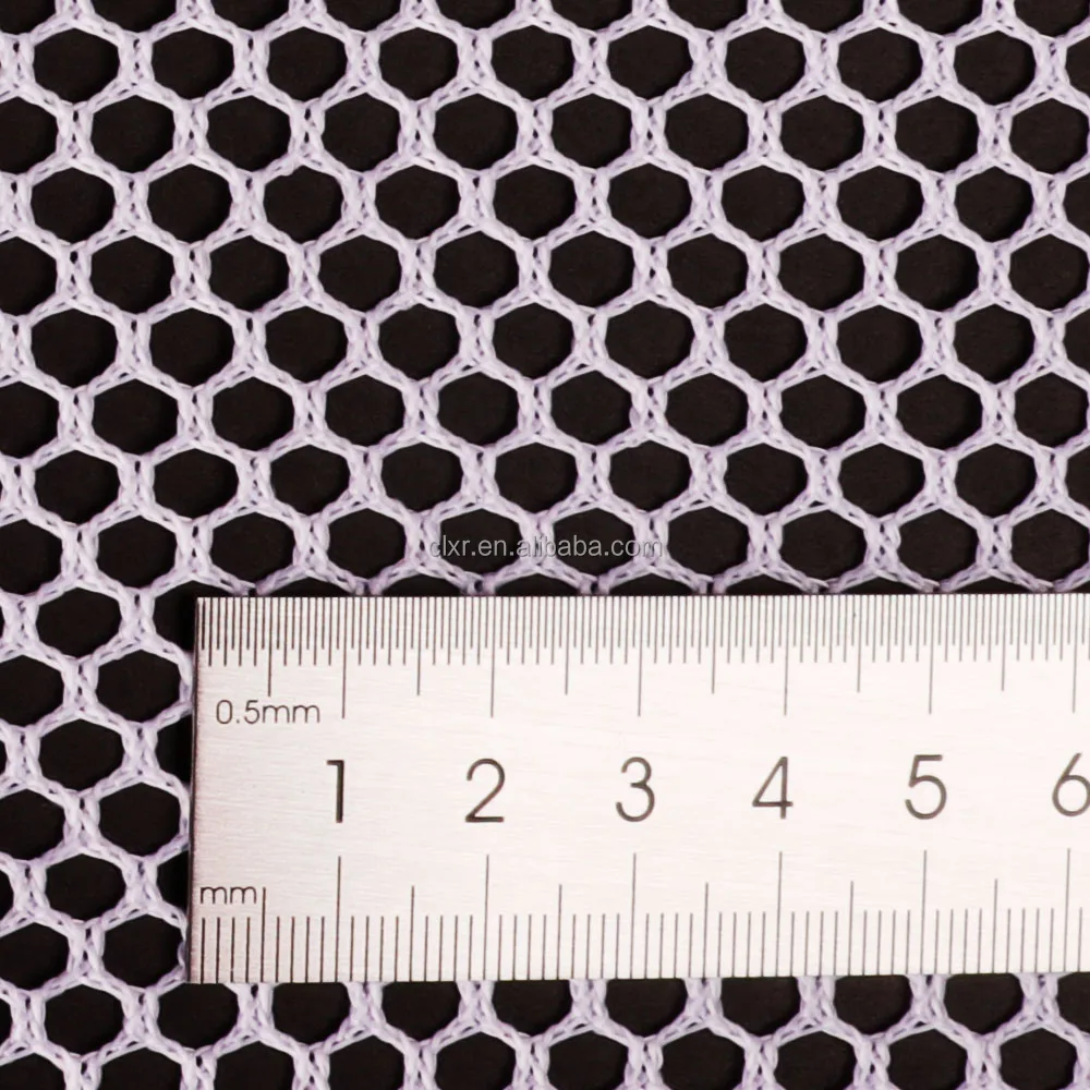 White Different Kind Polyester Knit Hard Stiff Tulle Net Mesh Fabric ...