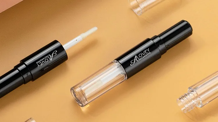 Dual Double Side Lipstick Lipgloss Tube Tubes Lipgloss And Lipstick ...